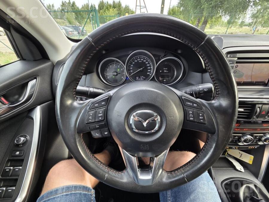 Pelēks Mazda CX-5 2013 Kuldīga, ar dzinēja tilpumu 2.00 L un nobraukumu 255 tūkst. km par 8400 €, foto 9 vietnē AUTOMOTO.COM.LV