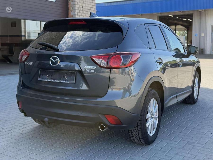 Grey Mazda CX-5 2013 in Kretinga, with an engine capacity of 2.19 L and mileage of 95 thousand km for 7750 €, photo 5 on AUTOMOTO.COM.LV