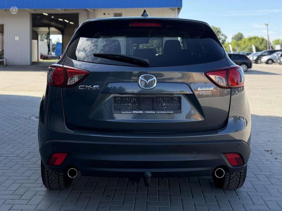 Grey Mazda CX-5 2013 in Kretinga, with an engine capacity of 2.19 L and mileage of 95 thousand km for 7750 €, photo 6 on AUTOMOTO.COM.LV