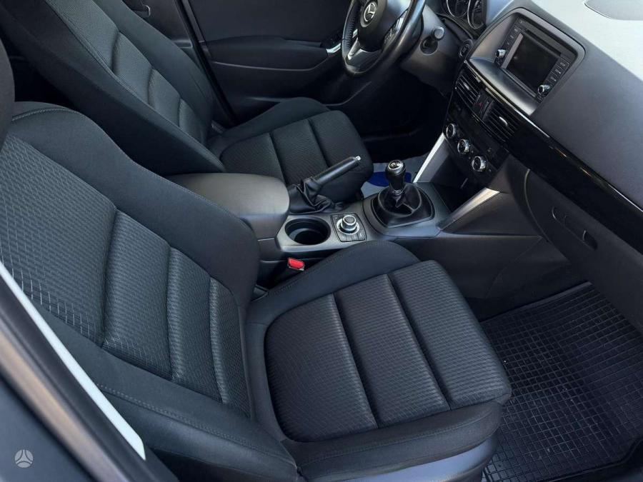 Grey Mazda CX-5 2013 in Kretinga, with an engine capacity of 2.19 L and mileage of 95 thousand km for 7750 €, photo 16 on AUTOMOTO.COM.LV