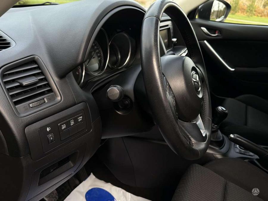 Grey Mazda CX-5 2013 in Kretinga, with an engine capacity of 2.19 L and mileage of 95 thousand km for 7750 €, photo 22 on AUTOMOTO.COM.LV