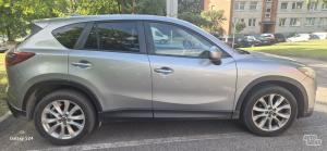 Grey Mazda CX-5 2013 in Alytus, with an engine capacity of 2.20 L and mileage of 265 thousand km for 6300 €, photo 5 on AUTOMOTO.COM.LV