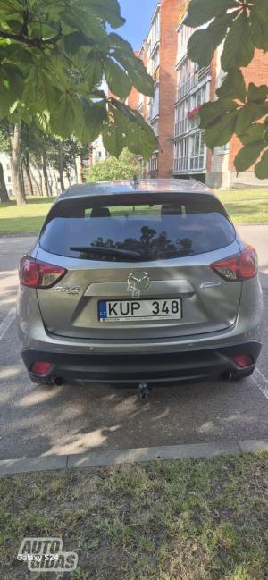 Grey Mazda CX-5 2013 in Alytus, with an engine capacity of 2.20 L and mileage of 265 thousand km for 6300 €, photo 6 on AUTOMOTO.COM.LV