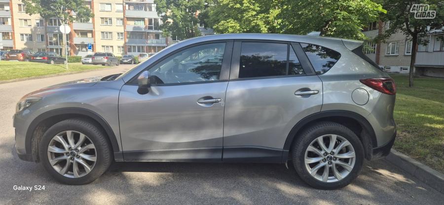 Grey Mazda CX-5 2013 in Alytus, with an engine capacity of 2.20 L and mileage of 265 thousand km for 6300 €, photo 7 on AUTOMOTO.COM.LV