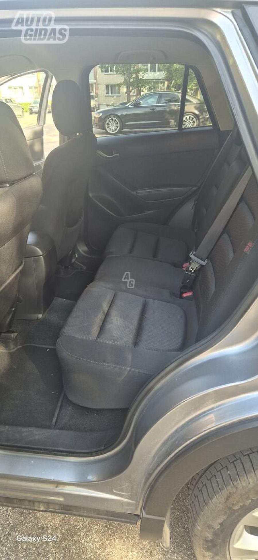 Grey Mazda CX-5 2013 in Alytus, with an engine capacity of 2.20 L and mileage of 265 thousand km for 6300 €, photo 10 on AUTOMOTO.COM.LV