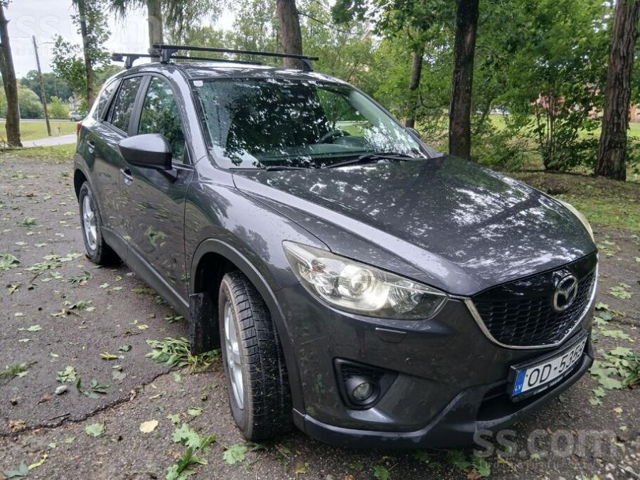 Серый Мазда СХ-5 2013 в Добеле, объемом двигателя 2.20 л и пробегом 250 тыс. км за 7299 €, фото 1 на AUTOMOTO.COM.LV