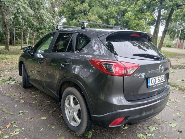 Pelēks Mazda CX-5 2013 Dobele, ar dzinēja tilpumu 2.20 L un nobraukumu 250 tūkst. km par 7299 €, foto 2 vietnē AUTOMOTO.COM.LV