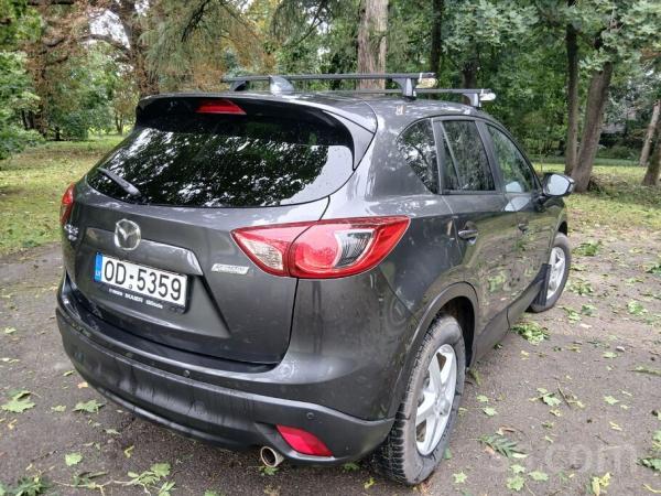 Pelēks Mazda CX-5 2013 Dobele, ar dzinēja tilpumu 2.20 L un nobraukumu 250 tūkst. km par 7299 €, foto 4 vietnē AUTOMOTO.COM.LV