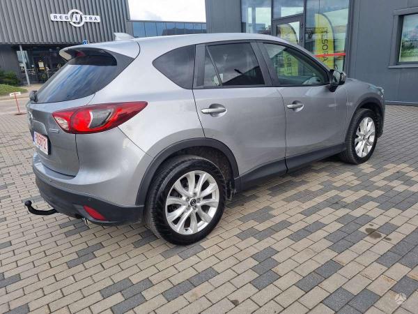 Grey Mazda CX-5 2013 in Siauliai, with an engine capacity of 2.19 L and mileage of 207 thousand km for 5600 €, photo 8 on AUTOMOTO.COM.LV
