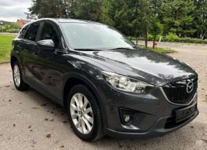 Grey Mazda CX-5 2013 in Vilnius, with an engine capacity of 2.20 L and mileage of 185 thousand km for 7400 €, photo 3 on AUTOMOTO.COM.LV
