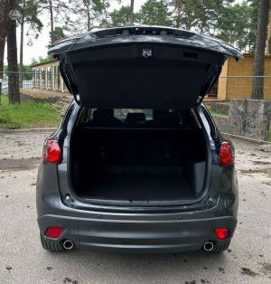 Grey Mazda CX-5 2013 in Vilnius, with an engine capacity of 2.20 L and mileage of 185 thousand km for 7400 €, photo 8 on AUTOMOTO.COM.LV