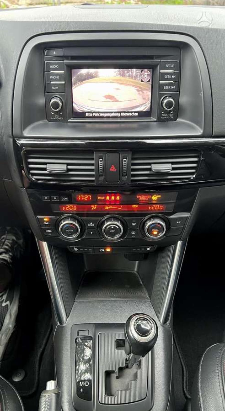 Grey Mazda CX-5 2013 in Vilnius, with an engine capacity of 2.20 L and mileage of 185 thousand km for 7400 €, photo 11 on AUTOMOTO.COM.LV