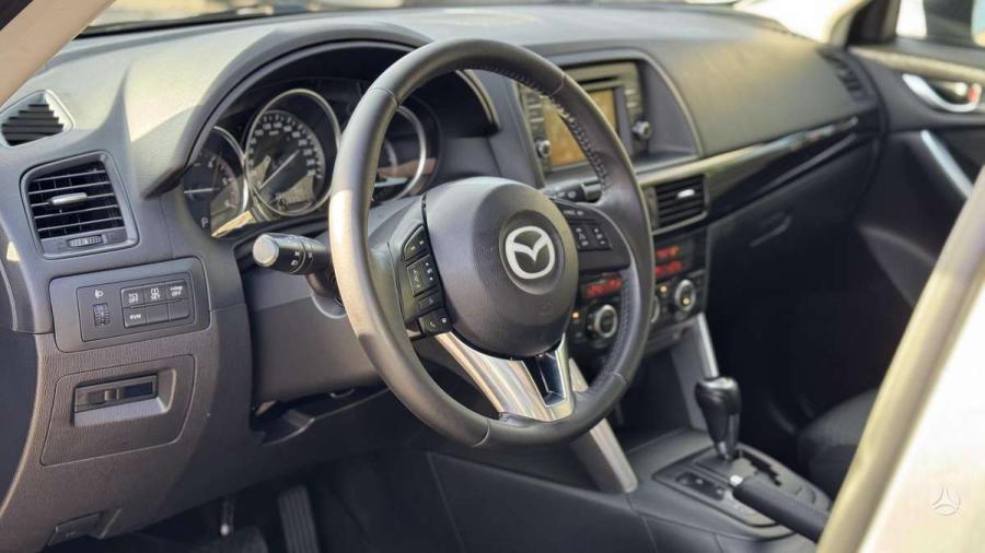 Pelēks Mazda CX-5 2013 Telšiai, ar dzinēja tilpumu 2.19 L un nobraukumu 211 tūkst. km par 8300 €, foto 9 vietnē AUTOMOTO.COM.LV