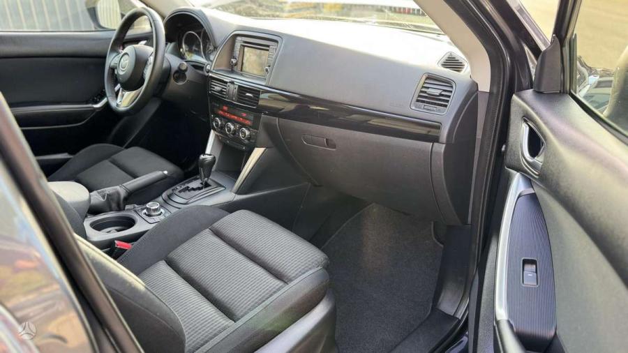 Pelēks Mazda CX-5 2013 Telšiai, ar dzinēja tilpumu 2.19 L un nobraukumu 211 tūkst. km par 8300 €, foto 13 vietnē AUTOMOTO.COM.LV