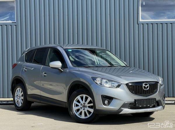 Pelēks Mazda CX-5 2013 Tauragė, ar dzinēja tilpumu 2.20 L un nobraukumu 172 tūkst. km par 6200 €, foto 5 vietnē AUTOMOTO.COM.LV