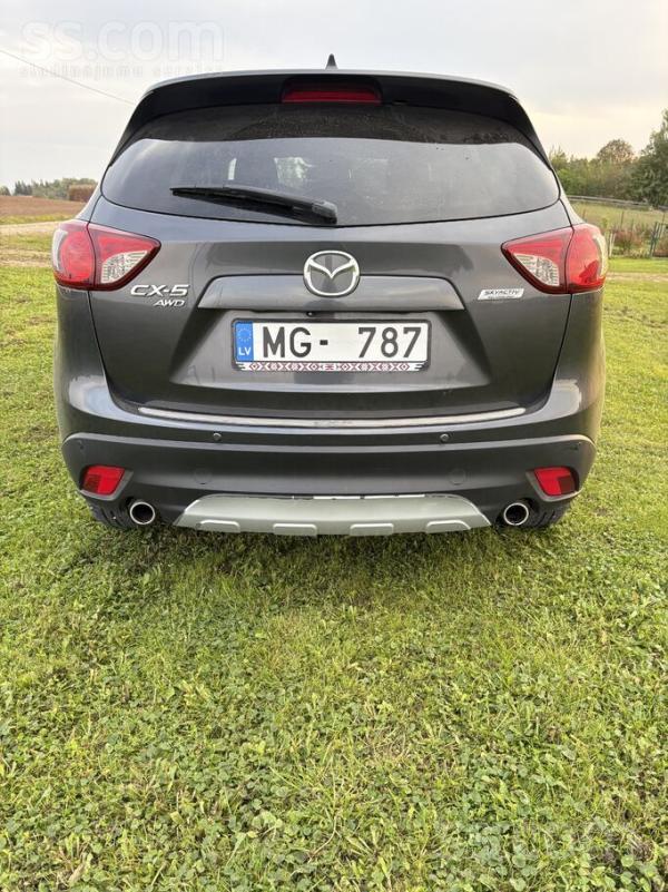 Pelēks Mazda CX-5 2013 Dobele, ar dzinēja tilpumu 2.20 L un nobraukumu 147 tūkst. km par 8200 €, foto 4 vietnē AUTOMOTO.COM.LV