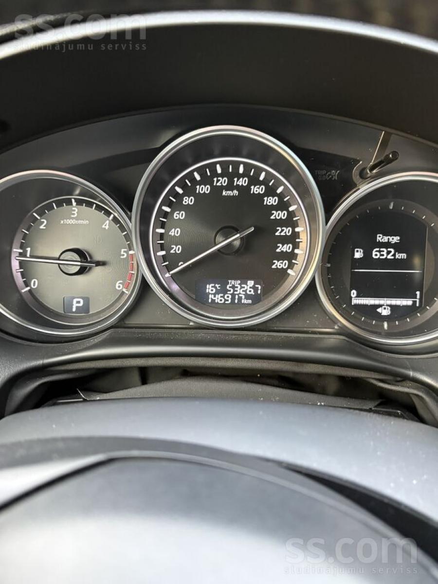 Pelēks Mazda CX-5 2013 Dobele, ar dzinēja tilpumu 2.20 L un nobraukumu 147 tūkst. km par 8200 €, foto 8 vietnē AUTOMOTO.COM.LV