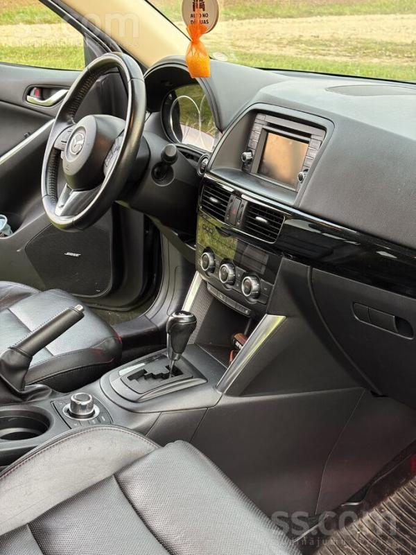 Pelēks Mazda CX-5 2013 Dobele, ar dzinēja tilpumu 2.20 L un nobraukumu 147 tūkst. km par 8200 €, foto 9 vietnē AUTOMOTO.COM.LV