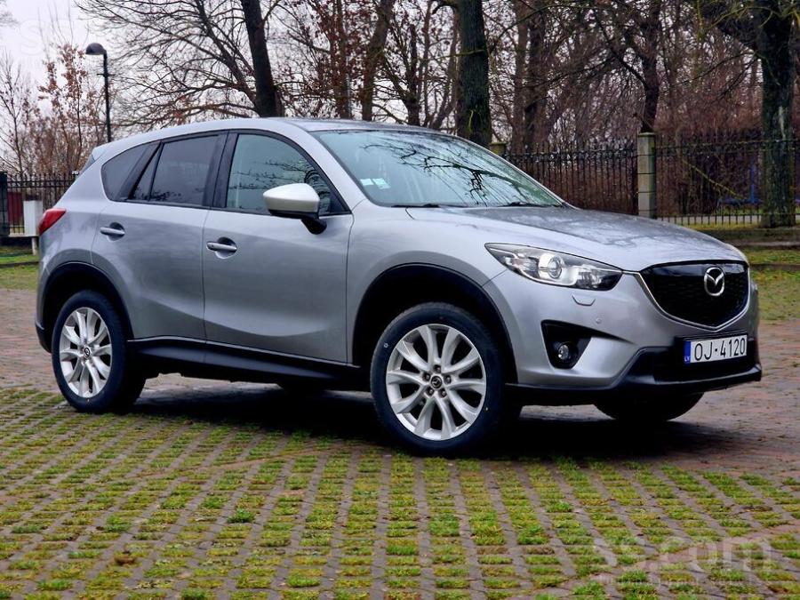 Pelēks Mazda CX-5 2014 Jelgava, ar dzinēja tilpumu 2.20 L un nobraukumu 240 tūkst. km par 7700 €, foto 5 vietnē AUTOMOTO.COM.LV