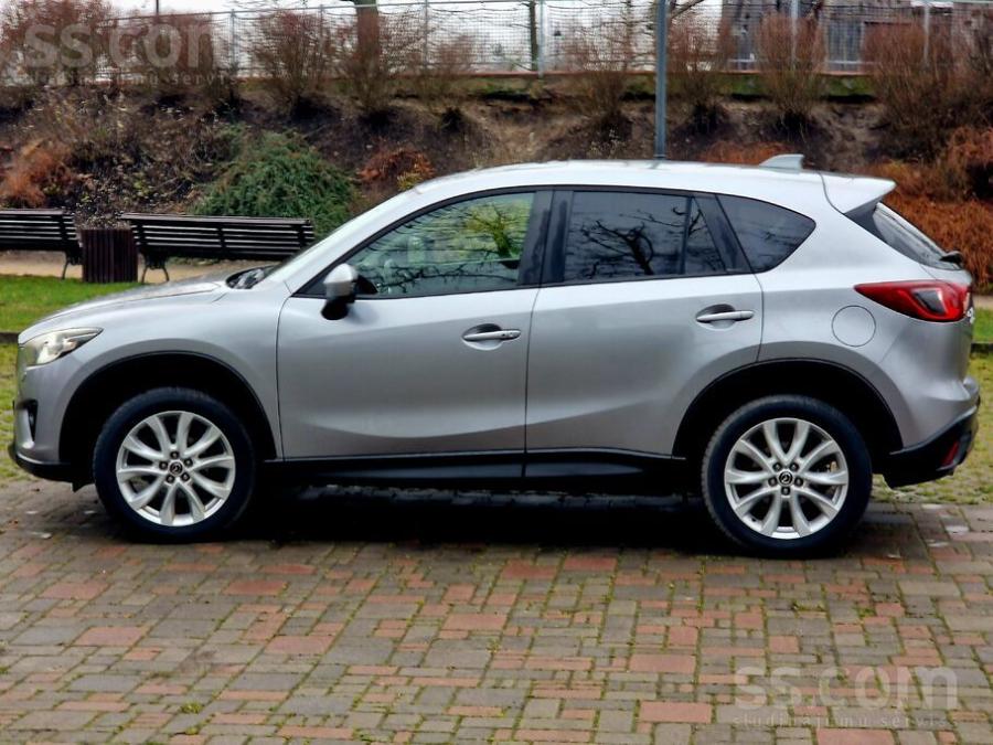 Pelēks Mazda CX-5 2014 Jelgava, ar dzinēja tilpumu 2.20 L un nobraukumu 240 tūkst. km par 7700 €, foto 7 vietnē AUTOMOTO.COM.LV