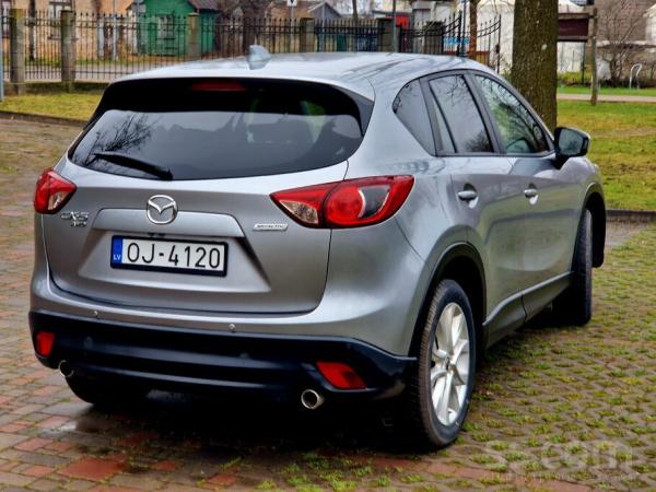 Grey Mazda CX-5 2014 in Jelgava, with an engine capacity of 2.20 L and mileage of 240 thousand km for 7700 €, photo 9 on AUTOMOTO.COM.LV