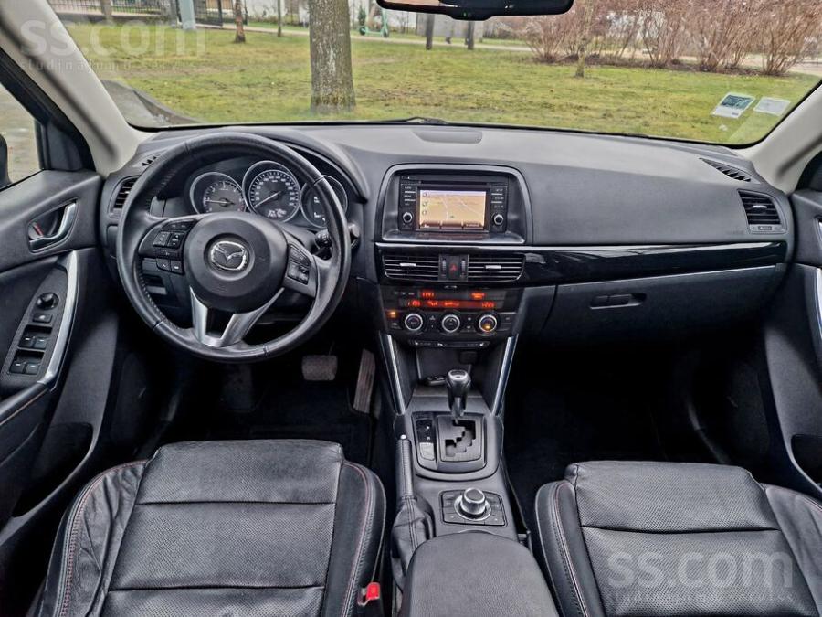 Pelēks Mazda CX-5 2014 Jelgava, ar dzinēja tilpumu 2.20 L un nobraukumu 240 tūkst. km par 7700 €, foto 13 vietnē AUTOMOTO.COM.LV