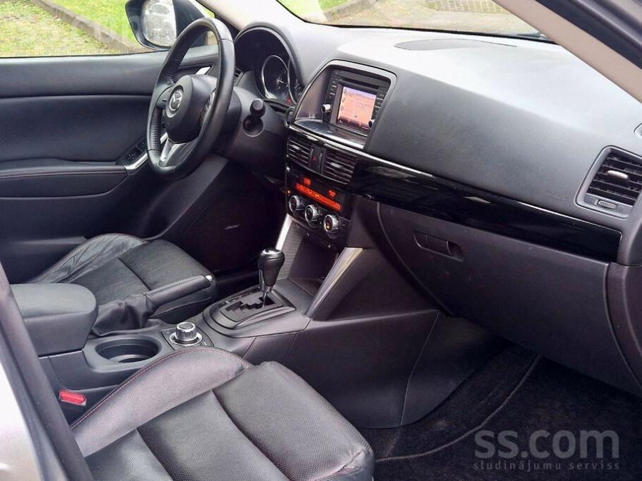 Pelēks Mazda CX-5 2014 Jelgava, ar dzinēja tilpumu 2.20 L un nobraukumu 240 tūkst. km par 7700 €, foto 15 vietnē AUTOMOTO.COM.LV