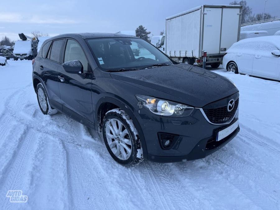 Pelēks Mazda CX-5 2014 Tauragė, ar dzinēja tilpumu 2.20 L un nobraukumu 184 tūkst. km par 7900 €, foto 3 vietnē AUTOMOTO.COM.LV