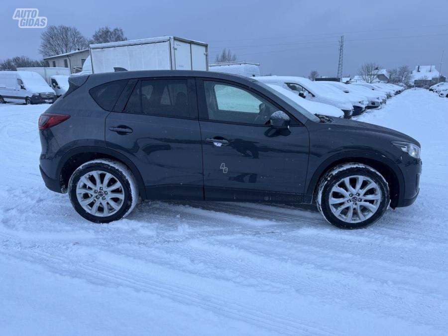 Pelēks Mazda CX-5 2014 Tauragė, ar dzinēja tilpumu 2.20 L un nobraukumu 184 tūkst. km par 7900 €, foto 4 vietnē AUTOMOTO.COM.LV