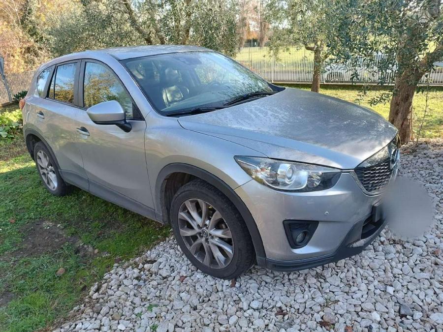 Pelēks Mazda CX-5 2014 Kauņa, ar dzinēja tilpumu 2.19 L un nobraukumu 212 tūkst. km par 3950 €, foto 1 vietnē AUTOMOTO.COM.LV