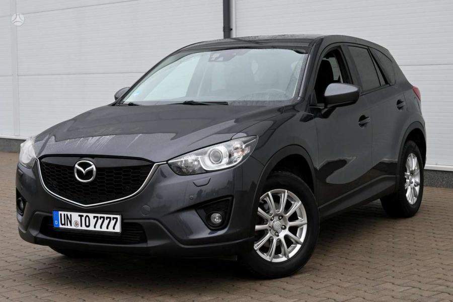Grey Mazda CX-5 2014 in Kretinga, with an engine capacity of 2.19 L and mileage of 231 thousand km for 8599 €, photo 3 on AUTOMOTO.COM.LV