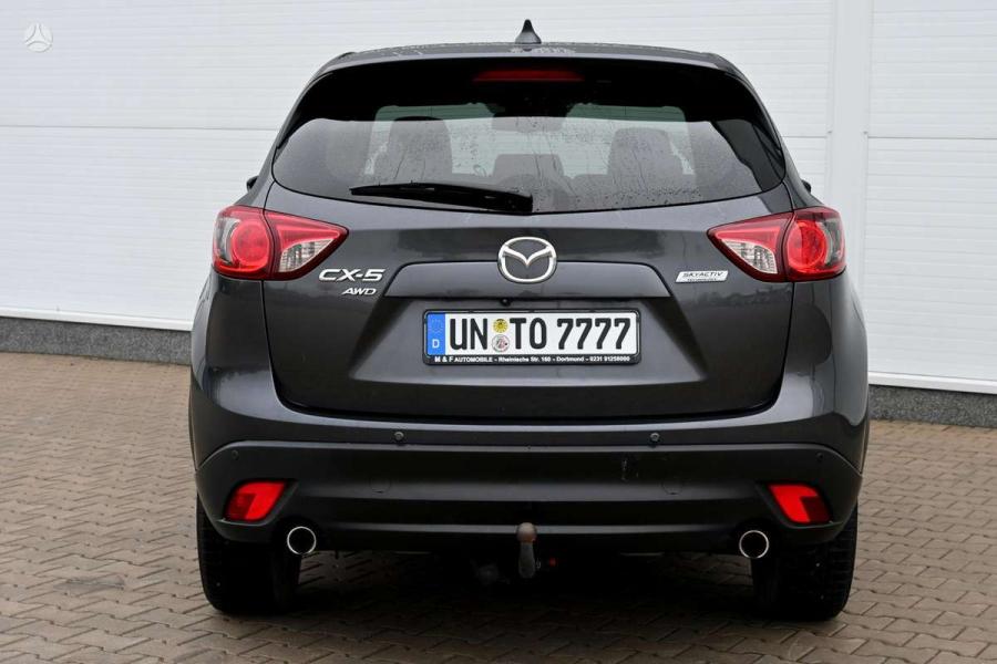 Grey Mazda CX-5 2014 in Kretinga, with an engine capacity of 2.19 L and mileage of 231 thousand km for 8599 €, photo 9 on AUTOMOTO.COM.LV