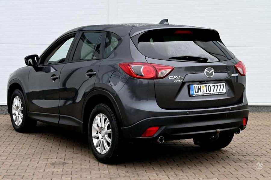 Grey Mazda CX-5 2014 in Kretinga, with an engine capacity of 2.19 L and mileage of 231 thousand km for 8599 €, photo 10 on AUTOMOTO.COM.LV