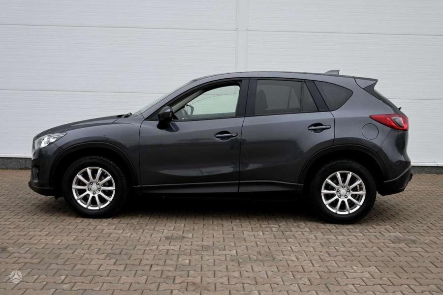 Grey Mazda CX-5 2014 in Kretinga, with an engine capacity of 2.19 L and mileage of 231 thousand km for 8599 €, photo 12 on AUTOMOTO.COM.LV