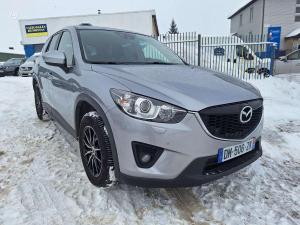 Pelēks Mazda CX-5 2014 Tauragė, ar dzinēja tilpumu 2.19 L un nobraukumu 214 tūkst. km par 6700 €, foto  vietnē AUTOMOTO.COM.LV