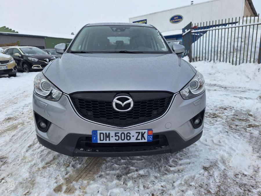 Pelēks Mazda CX-5 2014 Tauragė, ar dzinēja tilpumu 2.19 L un nobraukumu 214 tūkst. km par 6700 €, foto 2 vietnē AUTOMOTO.COM.LV