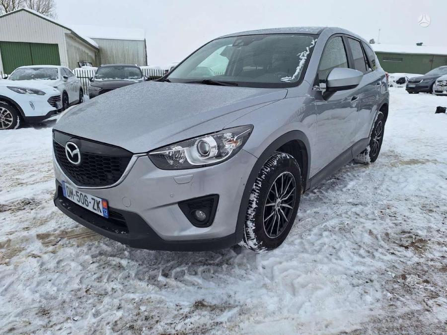 Pelēks Mazda CX-5 2014 Tauragė, ar dzinēja tilpumu 2.19 L un nobraukumu 214 tūkst. km par 6700 €, foto 3 vietnē AUTOMOTO.COM.LV