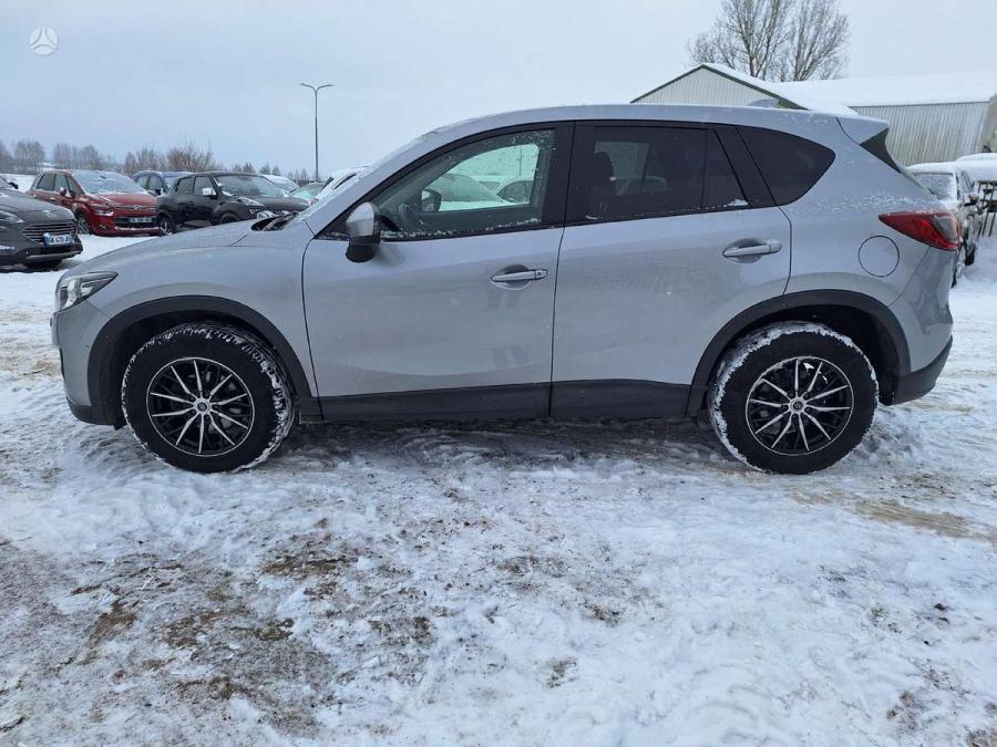 Pelēks Mazda CX-5 2014 Tauragė, ar dzinēja tilpumu 2.19 L un nobraukumu 214 tūkst. km par 6700 €, foto 4 vietnē AUTOMOTO.COM.LV
