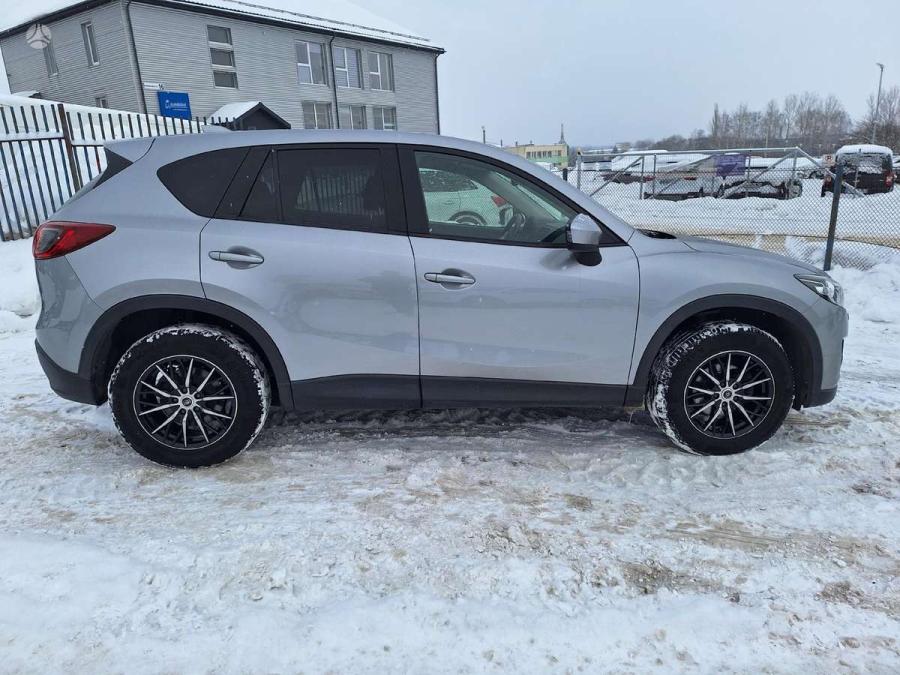 Pelēks Mazda CX-5 2014 Tauragė, ar dzinēja tilpumu 2.19 L un nobraukumu 214 tūkst. km par 6700 €, foto 8 vietnē AUTOMOTO.COM.LV