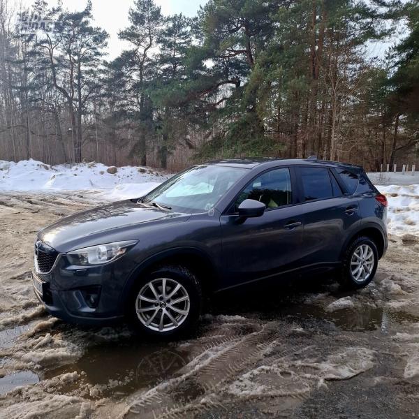 Pelēks Mazda CX-5 2014 Mažeikiai, ar dzinēja tilpumu 2.20 L un nobraukumu 207 tūkst. km par 7200 €, foto 2 vietnē AUTOMOTO.COM.LV