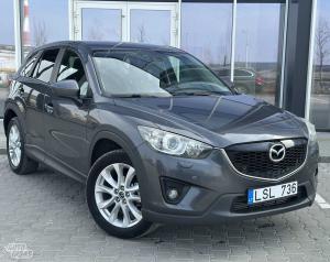 Pelēks Mazda CX-5 2014 Viļņa, ar dzinēja tilpumu 2.20 L un nobraukumu 252 tūkst. km par 7000 €, foto  vietnē AUTOMOTO.COM.LV