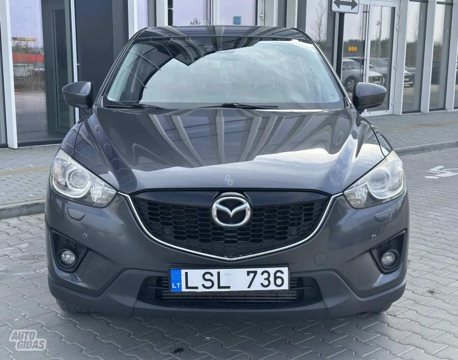 Pelēks Mazda CX-5 2014 Viļņa, ar dzinēja tilpumu 2.20 L un nobraukumu 252 tūkst. km par 7000 €, foto 3 vietnē AUTOMOTO.COM.LV
