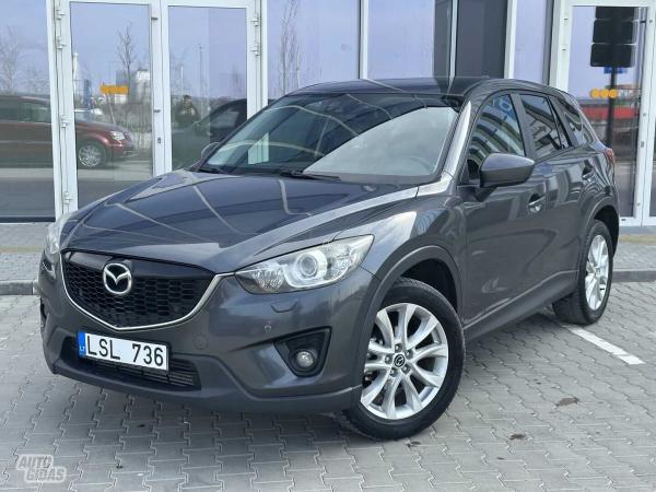 Grey Mazda CX-5 2014 in Vilnius, with an engine capacity of 2.20 L and mileage of 252 thousand km for 7000 €, photo 3 on AUTOMOTO.COM.LV