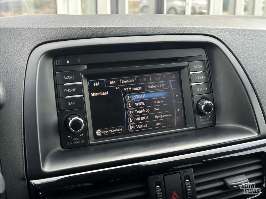 Pelēks Mazda CX-5 2014 Viļņa, ar dzinēja tilpumu 2.20 L un nobraukumu 252 tūkst. km par 7000 €, foto 18 vietnē AUTOMOTO.COM.LV