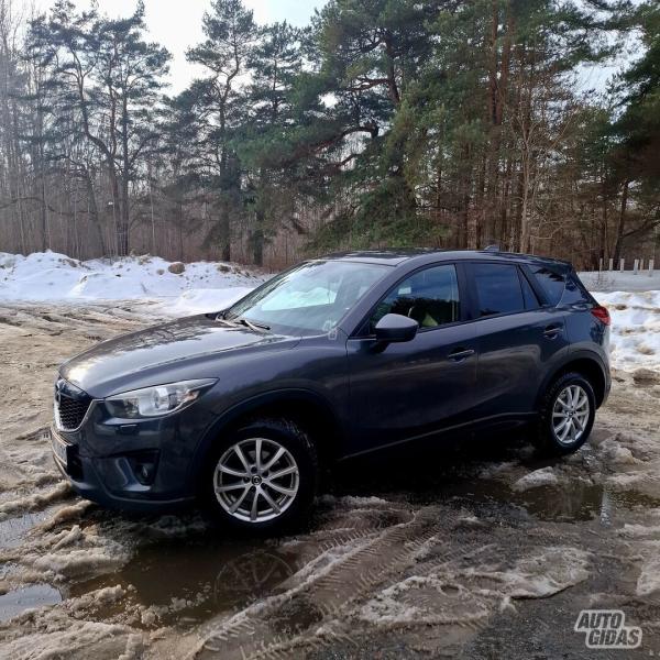 Grey Mazda CX-5 2014 in Mazeikiai, with an engine capacity of 2.20 L and mileage of 209 thousand km for 6700 €, photo 2 on AUTOMOTO.COM.LV