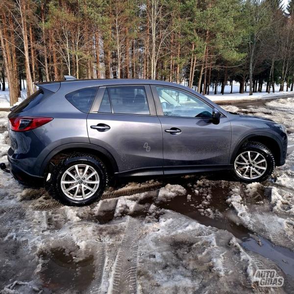 Grey Mazda CX-5 2014 in Mazeikiai, with an engine capacity of 2.20 L and mileage of 209 thousand km for 6700 €, photo 3 on AUTOMOTO.COM.LV