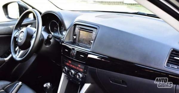 Grey Mazda CX-5 2014 in Mazeikiai, with an engine capacity of 2.20 L and mileage of 209 thousand km for 6700 €, photo 9 on AUTOMOTO.COM.LV