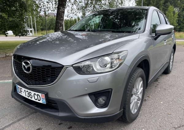 Pelēks Mazda CX-5 2014 Tauragė, ar dzinēja tilpumu 2.19 L un nobraukumu 201 tūkst. km par 7200 €, foto 1 vietnē AUTOMOTO.COM.LV