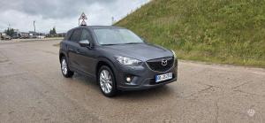 Pelēks Mazda CX-5 2014 Viļņa, ar dzinēja tilpumu 2.19 L un nobraukumu 230 tūkst. km par 6400 €, foto  vietnē AUTOMOTO.COM.LV