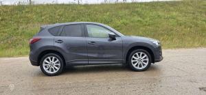 Grey Mazda CX-5 2014 in Vilnius, with an engine capacity of 2.19 L and mileage of 230 thousand km for 6400 €, photo 8 on AUTOMOTO.COM.LV